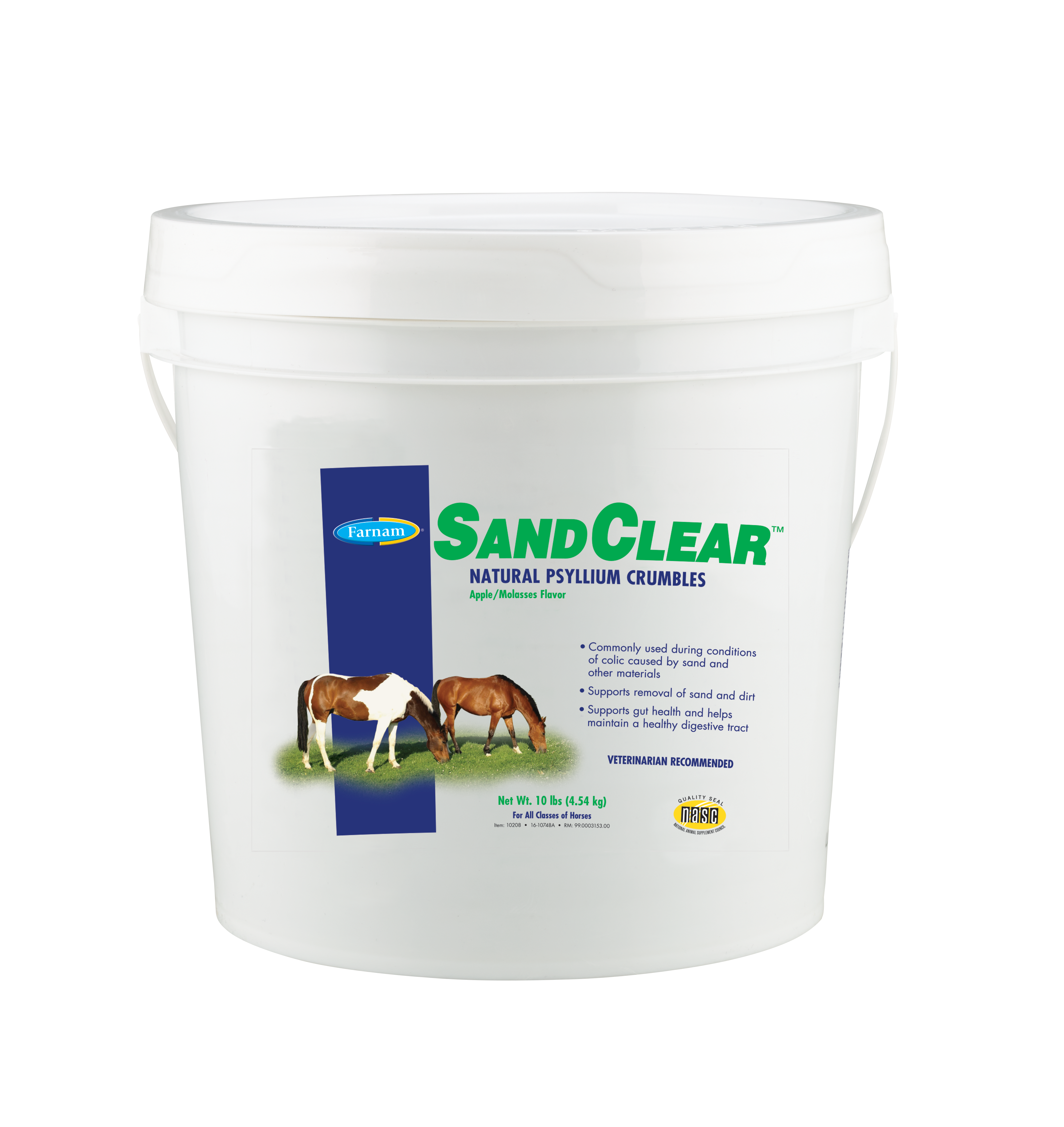 SandClear Natural Psyllium for Horses Supplements Farnam